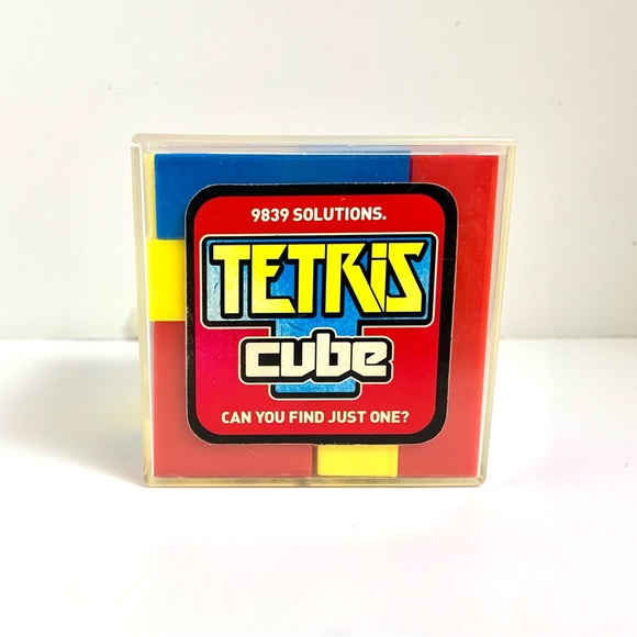 Imagination Co | Games | Rare Tetris Cube Brain Teaser Puzzle By Imagination Co 9839 Solutions ...
